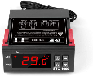 IDUINO STC-1000 Digital Temperature Controller Centigrade Thermostat AC 110-220V 10A Temperature ...