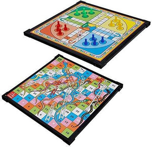 HHS SPORTS Ludo & Snake-Ladder Board Game combo |Wooden Board| Strategy & War Board Game - Ludo ...