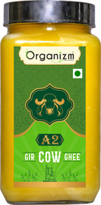 ORGANIZM gir cow a2 pure ghee Ghee 1 L Glass Bottle Price in India - Buy ORGANIZM gir cow a2 ...
