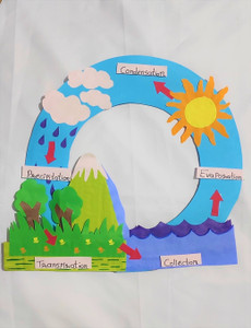the craft gurus Basic Model Of Water Cycle With Elaborate Explanation ...