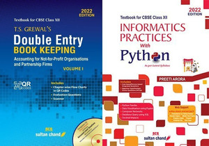 Double Entry & Computer Science With Python : Textbook For CBSE Class 12 - Examination 2022-23 ...
