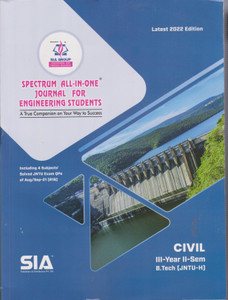 B.Tech III-Year II-Sem (CIVIL) Spectrum ALL IN ONE Journal For Engineering Students JNTU ...