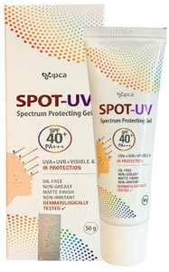 IPCA Sunscreen - SPF 50 PA+++ Spot-UV Spectrum Protecting Sunscreen Gel - Price in India, Buy ...