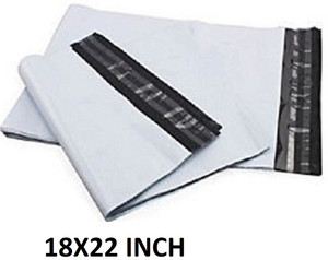 JFLEXY 18x22 inch Plain Temper Proof Courier Bag With Document Pouch Security Bag Price in India ...