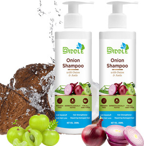 DRIDDLE Anti Hair Fall Spa Range with Onion shampoo + Onion shampoo (400 ml) - Price in India ...