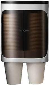 HOUSE OF QUIRK Disposable Dual Cup Holder Flip Type Cup Holder Water house-of-quirk-disposable-dual-cup-holder-flip-type-cup-holder-water