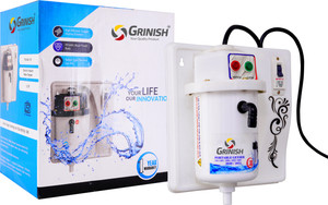 GRINISH GR-GE-103 ( WHITE WITH MCB ) WITH INSTALLATION KIT 1 L Instant Water Geyser Price in ...