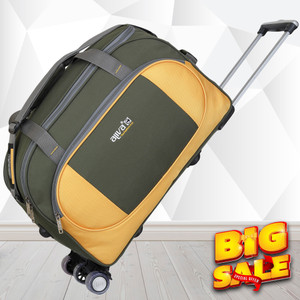 Blue Star Luggage (Expandable) BM-1120 High-Quality Trolley Duffle Bag for Travelling Duffel ...