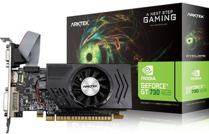 Arktek NVIDIA GEFORCE GT 730 4GB DDR3 4 GB NVIDIA Chipset 128 bit 1333 MHz Graphics Card ...