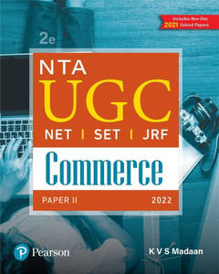 NTA UGC NET/SET/JRF: Paper II - Commerce: Buy NTA UGC NET/SET/JRF: Paper II - Commerce by KVS ...