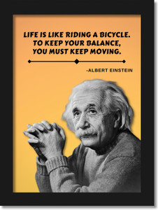 Albert Einstein Quotes Wall Frame | Albert Einstein Wall Posters ...