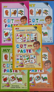 My Cut & Paste Book | Kids Learning & Activity | Part 1 to 5 | 120 ...