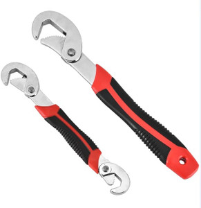 ADAWAT Universal Spanner Wrench Multi Function Universal Adjustable Grip Wrench Spanner Hand ...