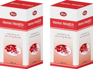SP PHARMACEUTICALS HEMO HEALTH BLOOD BOOSTER & IRON TONIC WITH GILOE ,DRAKSH, & AMLA Price in ...