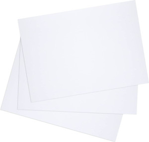 Flipkart.com | KRASHTIC A4 Size Ivory Sheet 300 GSM Pack of 20 Sheet For School and Assignment ...