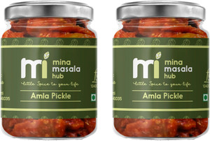 Mina Masala Hub Amla Pickle / Gooseberry Pickle Amla Pickle Price in India - Buy Mina Masala Hub ...