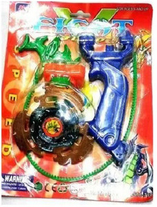 HK Toys Beyblade with Sharp Metal Edge, Size- 13/8 cm (Pack of 1) - Beyblade with Sharp Metal ...