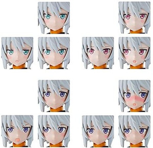 Bandai Hobby 30MS Option Face Parts 4 Types Vol 1 [30 Minute Sisters], Bandai Sp 9028651 - 30MS ...