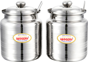 JAGGERY Steel Grocery Container - 600 ml Price in India - Buy JAGGERY Steel Grocery Container ...