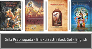 Srila Prabhupada - Bhakti Sastri Book Set - English (Bhagavad Gita As It Is, Nectar Of Devotion ...