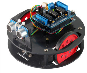 Robokits Roundbot Arduino - Compact Indoor Robot Fully Assembled Price in India - Buy Robokits ...