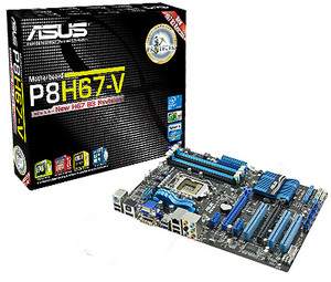 ASUS P8H67-V LGA 1155Socket ATX Intel H67 Chipset DDR3 Motherboard for Desktop - ASUS : Flipkart.com