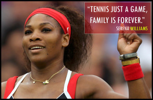 Serena Williams Tennis Player Quotes Poster Paper Print - Sports ...