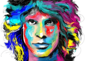 Athah Poster Jim Morrison work Pradeesh K Paper Print - Places posters in India - Buy art, film ...