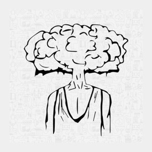 Cloud of Thoughts Square Art Prints | Artist : Pulkit Taneja Photographic Paper - Typography ...