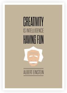 Lab No. 4 Creativity Is Intelligence Having Fun Albert Einstein Quotes ...