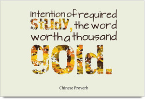 iMerch Of Required Study The Quotes By Chinese Proverb Photographic ...