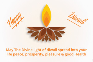 Poster May The Divine Light Of Diwali Spread Into Your Life Peace ...