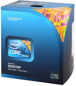 Intel Core i7-960 3.2 GHz Upto 3.46 GHz LGA 1366 Socket 4 Cores 8 ...
