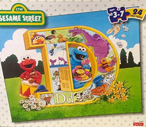 FISHER-PRICE Street Letter D Puzzle - Street Letter D Puzzle . shop for ...