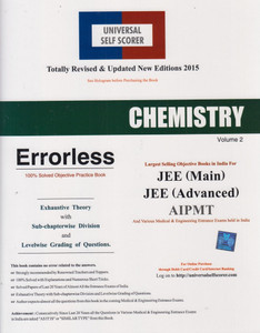 Chemistry Errorless 100 Solved Objective Practice Book Set Of 2