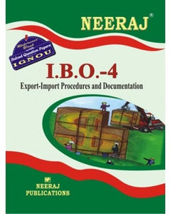 IBO-4 Export-Import Procedure & Documentation- English -(IGNOU Help Book For IBO-4 In English ...