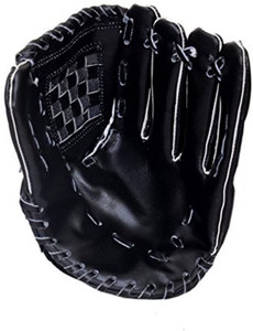 VIGOURZONE REAL LEATHER BLACK Baseball Gloves - Buy VIGOURZONE REAL LEATHER BLACK Baseball ...