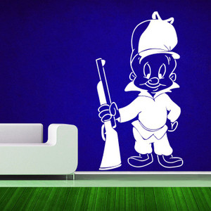 Creatick Studio 50.8 cm Gabber Wall Decal Self Adhesive Sticker Price in India - Buy Creatick ...