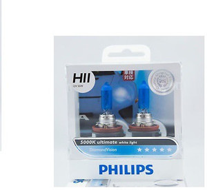 PHILIPS Diamond Vision - H11 Fog Lamp Car Halogen for Universal for Car ...