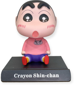 Augen Shinchan 5 Action Figure Limited Edition Bobblehead Car/Table (Pack of 1) - Shinchan 5 ...