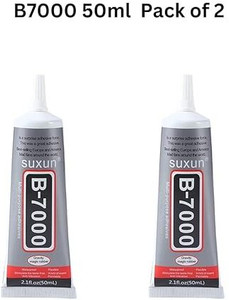 Ranuja B-7000 Multi-Purpose Transparent Glue for Jewellery, Shoes, Toys, Bag, Crafts Adhesive ...