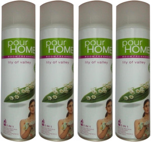POUR HOME LILY Spray 4 LILY OF VALLEY ROOM FRESHENER ( 270 ML) Price in India - Buy POUR HOME ...