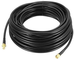 graspadeal SMA Male to SMA Female RF Coaxial Cable RG58 50 Feet 50 ohm low Antenna Amplifier ...