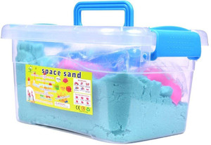 shopping mart sand clay with 12 mould Activity Play Set Natural Kinetic ...