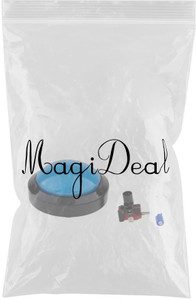 Lyla Dome Shaped Jumbo LED Illuminated Self-resetting Push Button Switch Blue - Dome Shaped ...