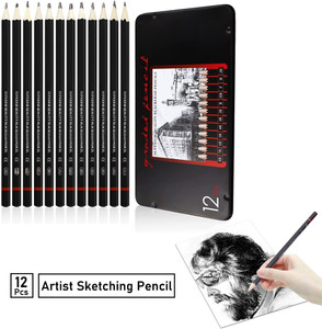 Flipkart.com | Wynhard 12 Pcs Sketch Pencil Set for Artist Drawing Sketching Pencil - 12 Pieces ...