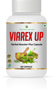 The green ayurveda VIAREX UP HERBAL BOOSTER PLUS CAPSULE Price in India - Buy The green ayurveda ...