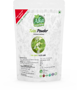 ALKA AYURVEDIC PHARMACY Pure & Organic Tulsi Powder-100gm Price in India - Buy ALKA AYURVEDIC ...