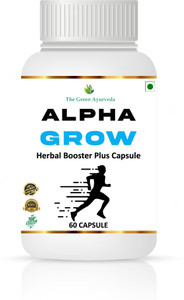 The green ayurveda ALPHA GROW HERBAL BOOSTER PLUS CAPSULE Price in India - Buy The green ...