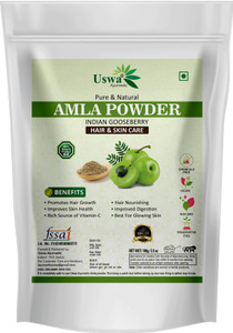 Uswa Ayurvedic Natural Amla Indian Gooseberry Powder for Hair and Skin Care-100g Price in India ...